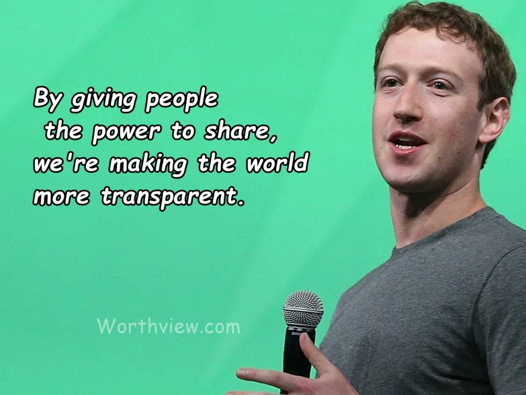 10 Best Quotes of Mark Zuckerberg - WorthvieW