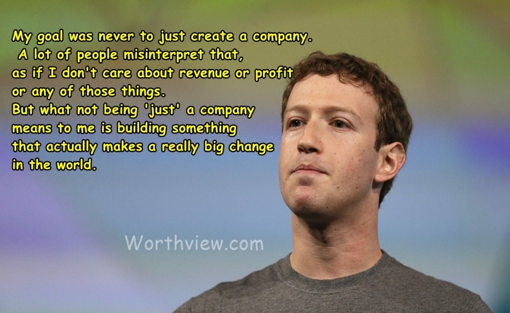 10 Best Quotes of Mark Zuckerberg - WorthvieW