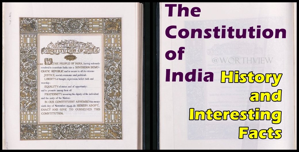 Constitution day - History and Unknown facts - WorthvieW