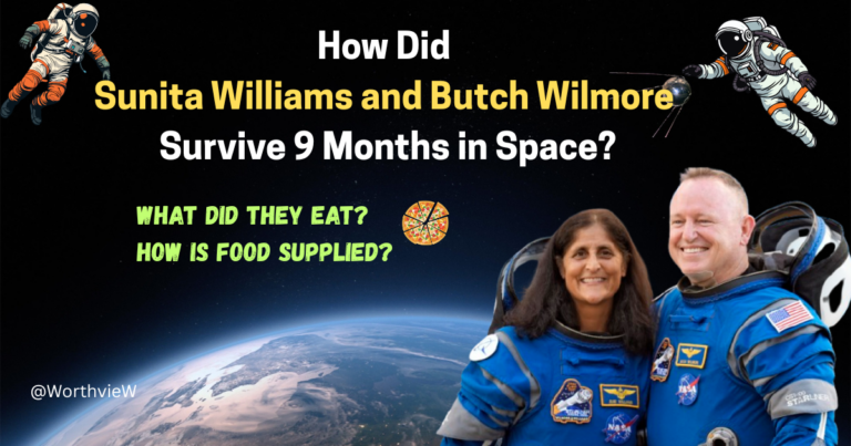Surviving in Space: How Sunita Williams and Butch Wilmore Managed Their Extended Stay - WorthvieW