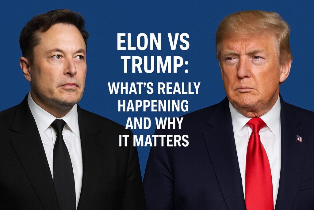 Elon vs Trump: What’s Really Happening and Why It Matters - WorthvieW